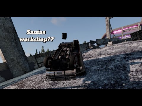 Driving big vehicles down the downhill mayhem map in beam.ng - YouTube