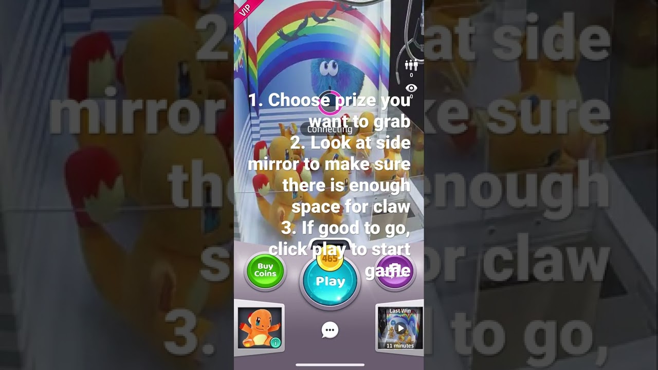 Clawee claw machine game app strategy - prepare before playing - YouTube