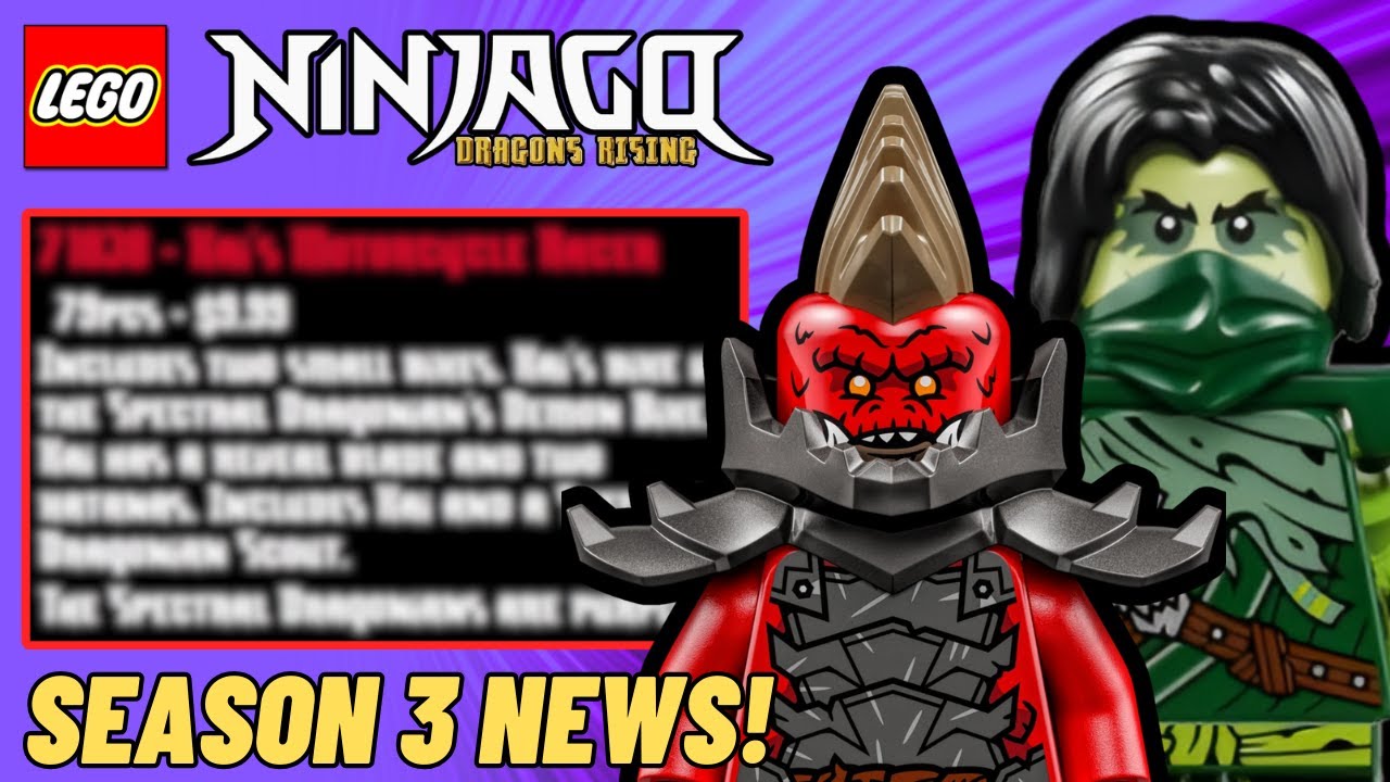 Season 3 Summer Set Info & Morro Story Line? 👻 Ninjago Dragons Rising ...