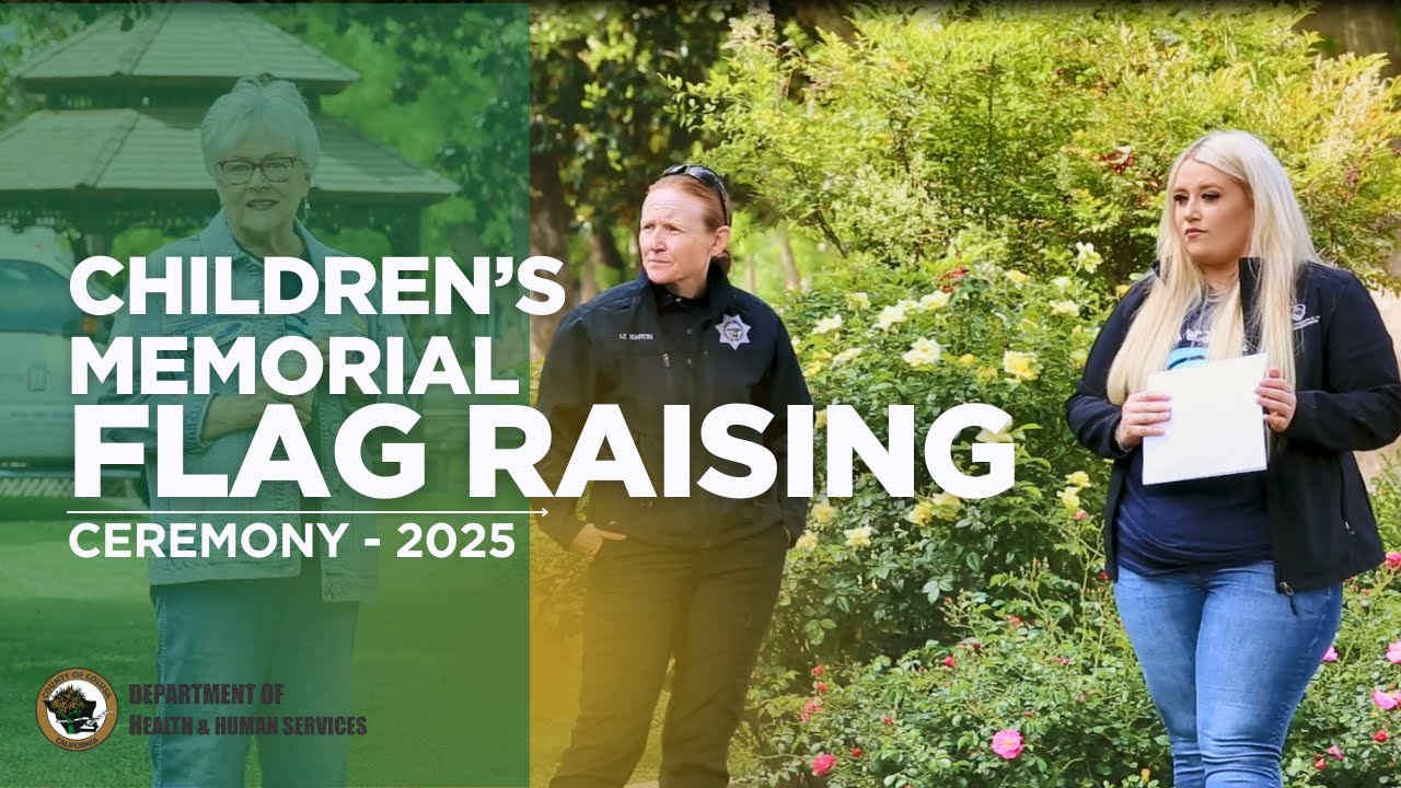 Colusa County Children's Memorial Flag Raising Ceremony - YouTube