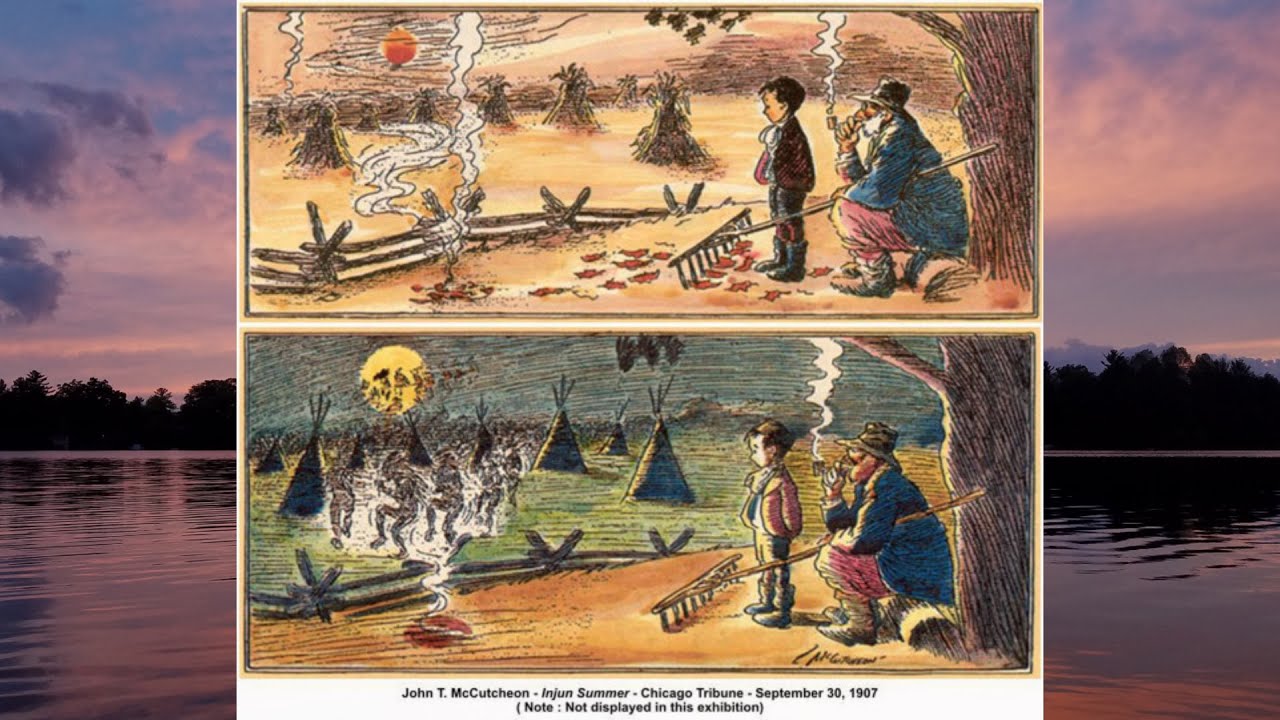 Injun Summer - John T. McCutcheon - Chicago Tribune September 30, 1907 ...