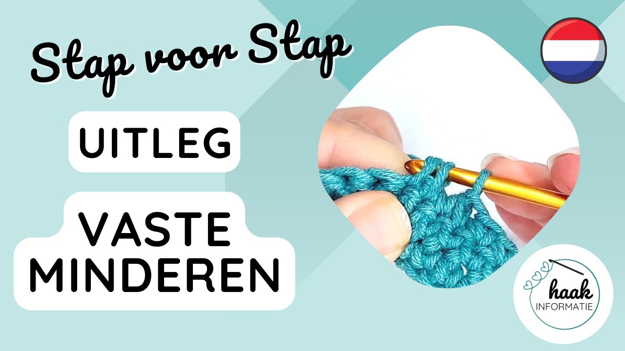Uitleg Vaste Minderen / Samenhaken | Leren Haken | Haakinformatie.nl ...