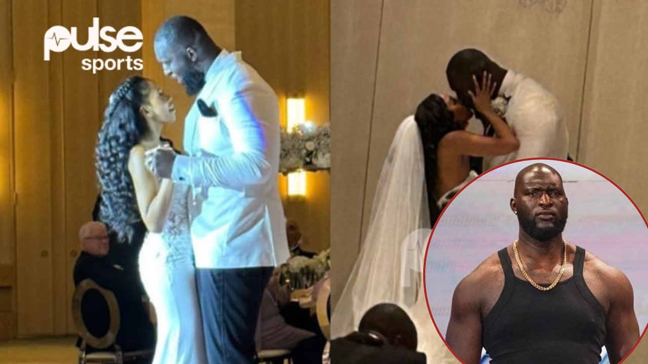 WWE's Nigerian giant Omos marries his longtime girlfriend - YouTube