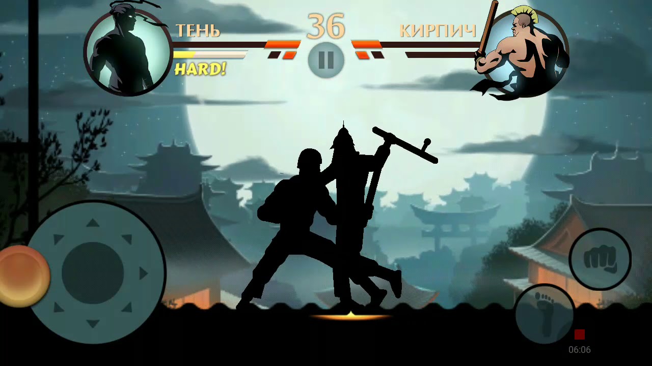 Shadow Fight 2, shadow VS brick and needle! - YouTube
