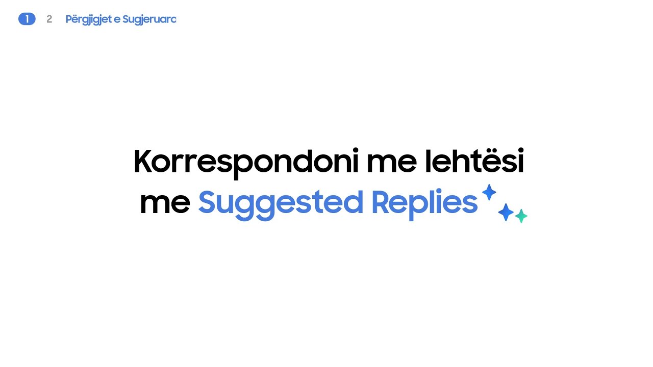 SAMSUNG | Galaxy Z Flip6: Si të përdorni veçorinë Suggested Replies në ...