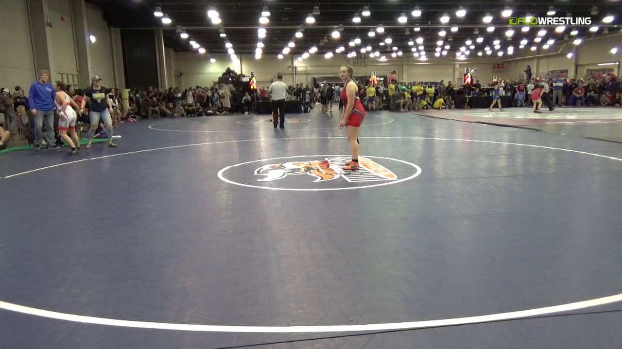 2018 Girls Folkstyle Duals/Wrestleback 1 152 Semi-Finals - Kylee Tafoya ...