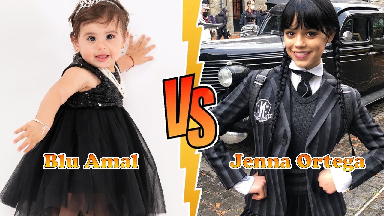 Blu Amal (The Royalty Family) VS Jenna Ortega (WEDNESDAY ...