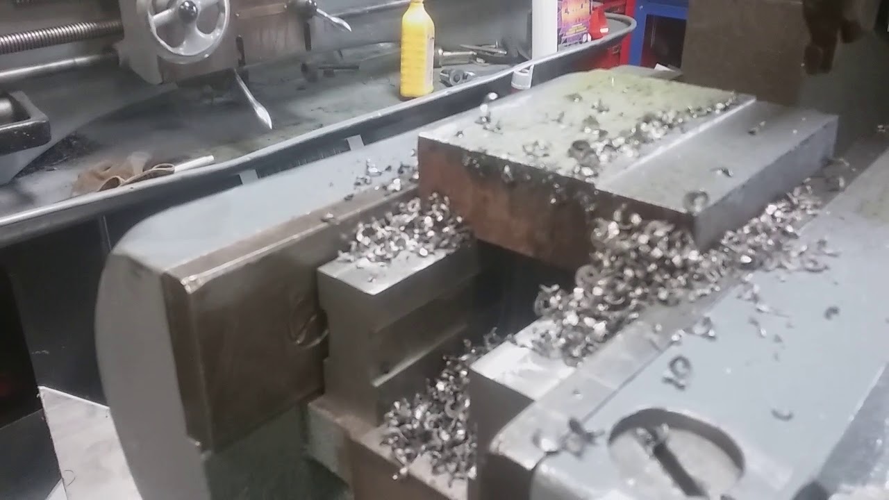 24 inch Cincinnati Shaper first cut. - YouTube