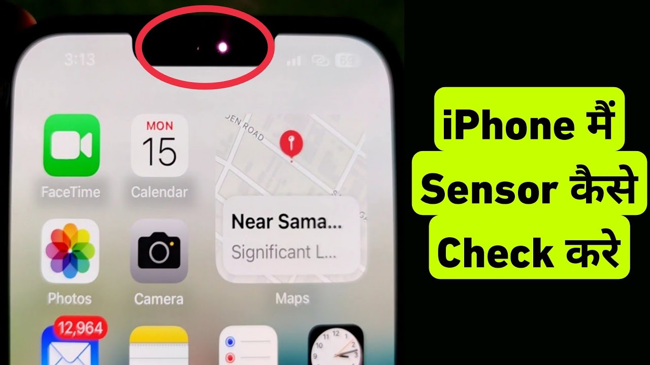 How To Check Sensor in iPhone || iPhone Me Sensor Kaise Check Kare ...