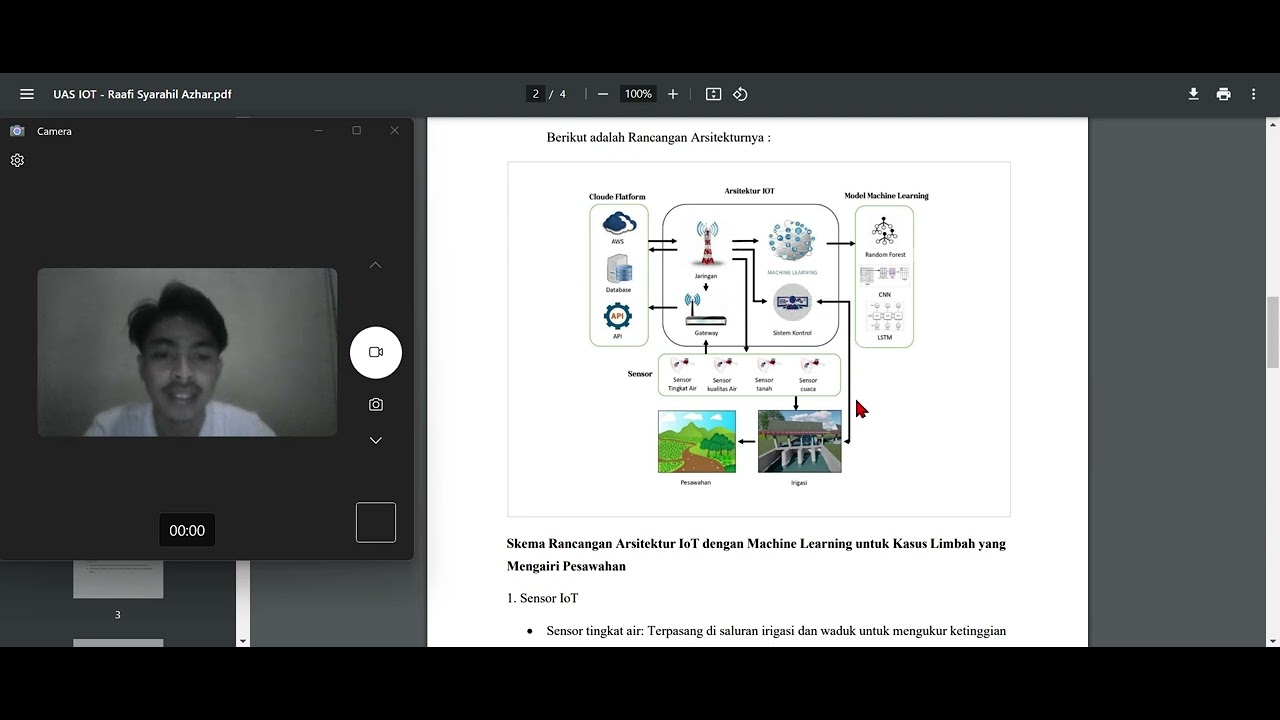 Analisis Implementasi IoT dengan Machine Learning Di Daerah Bojongsoang Bandung - YouTube
