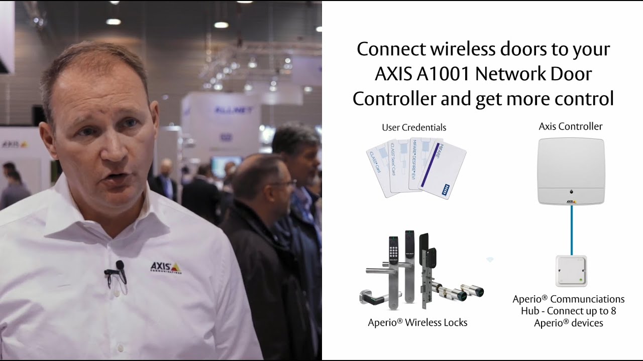Aperio® - now integrated with AXIS Entry Manager - YouTube