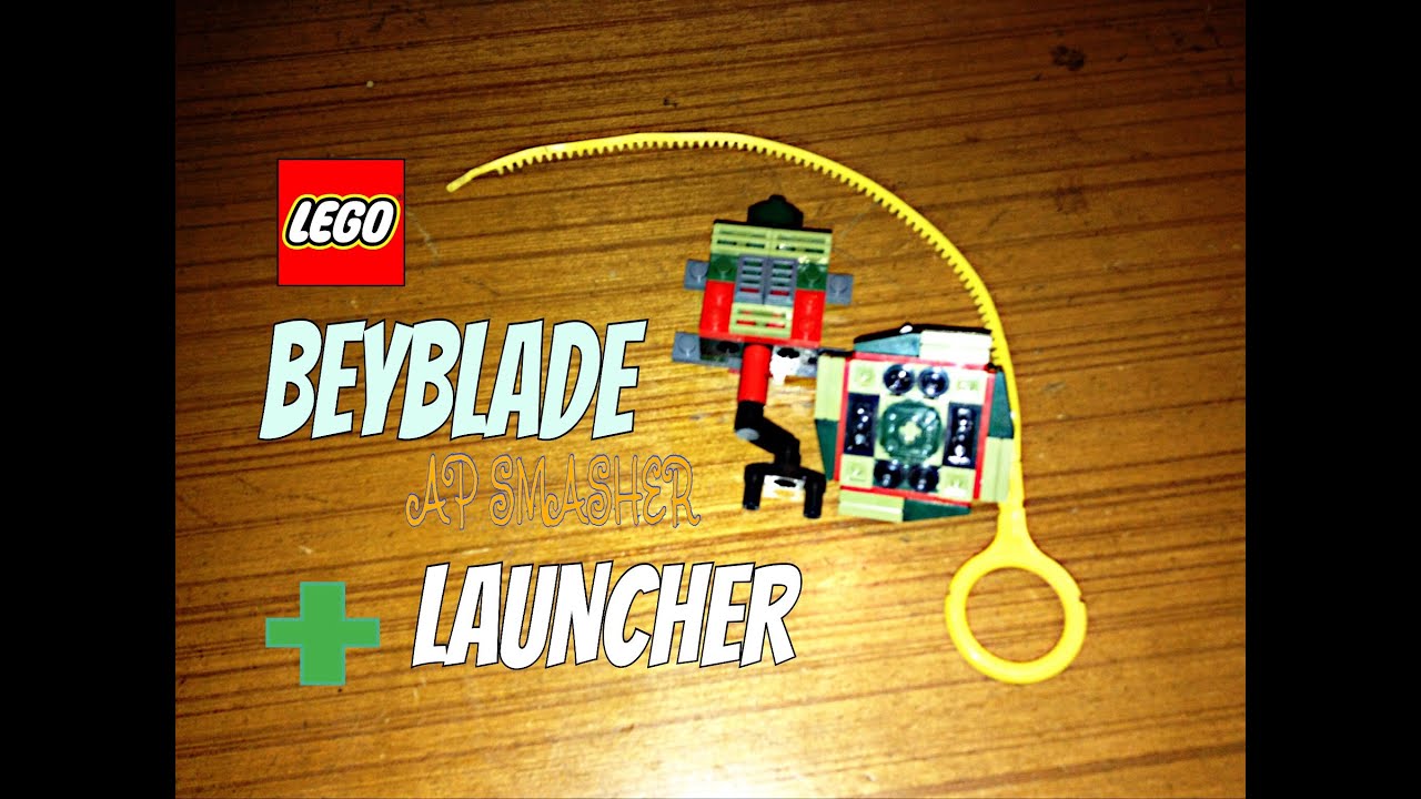 LEGO BeyBlade v2 (AP SMASHER) + LAUNCHER | TUTORIAL - YouTube