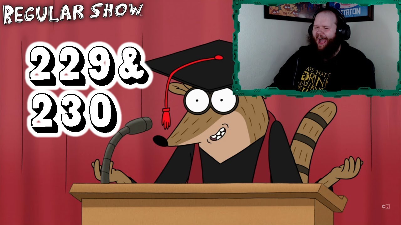 Rigby's Graduation Day Special. Regular Show Episodes 229 & 230 ...