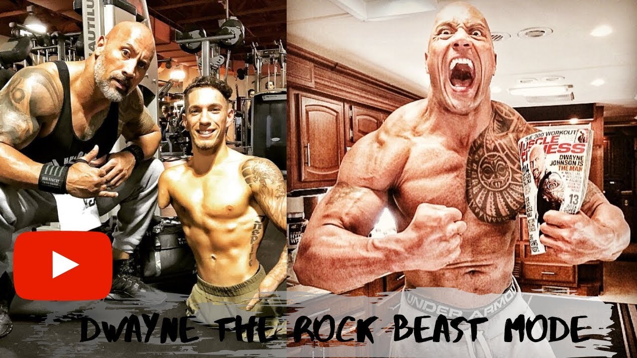 Dwayne " the rock" johnson ultimate workout part 2 - YouTube