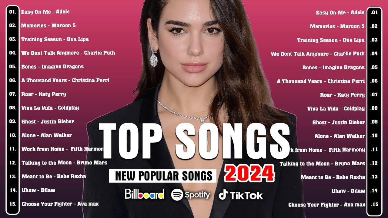 Pop Songs Playlist 2024 - Billboard hot 100 this week 2024 - Taylor ...