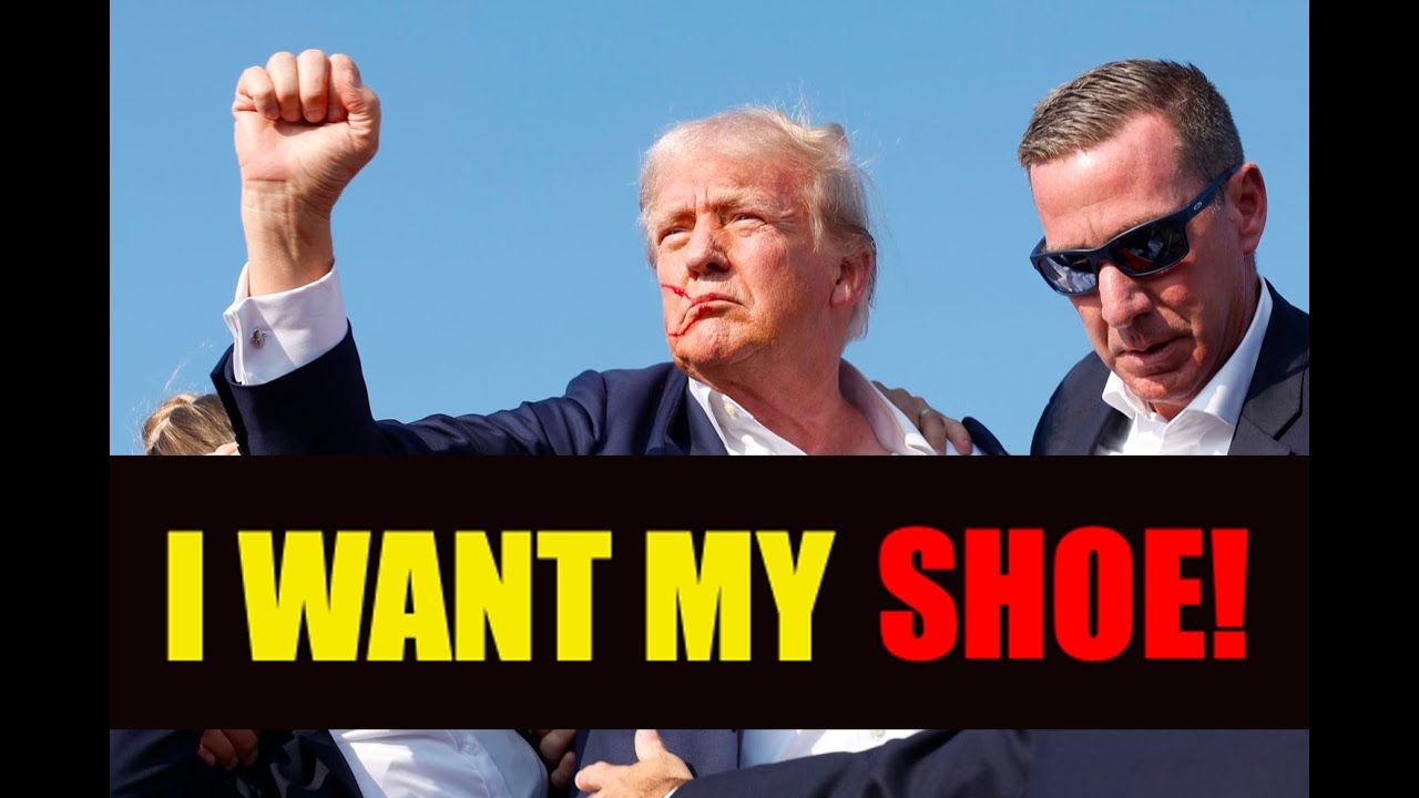 The Saga of Trump's Shoe Continues... - YouTube