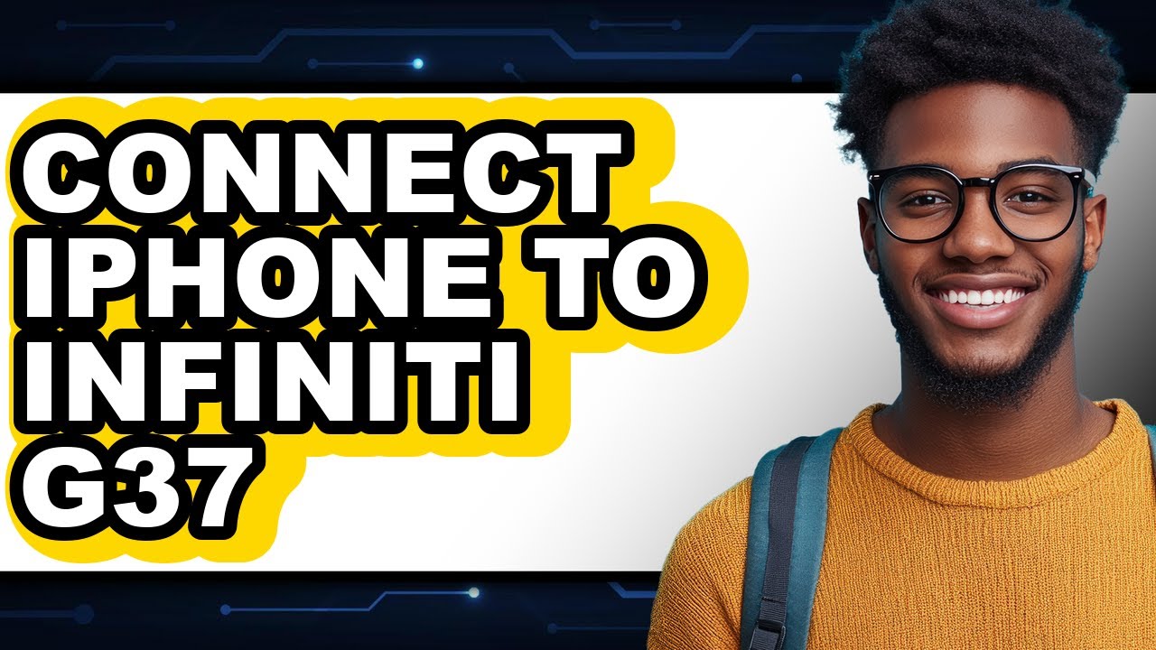 How To Connect iPhone To Infiniti G37 - Easy Guide - YouTube