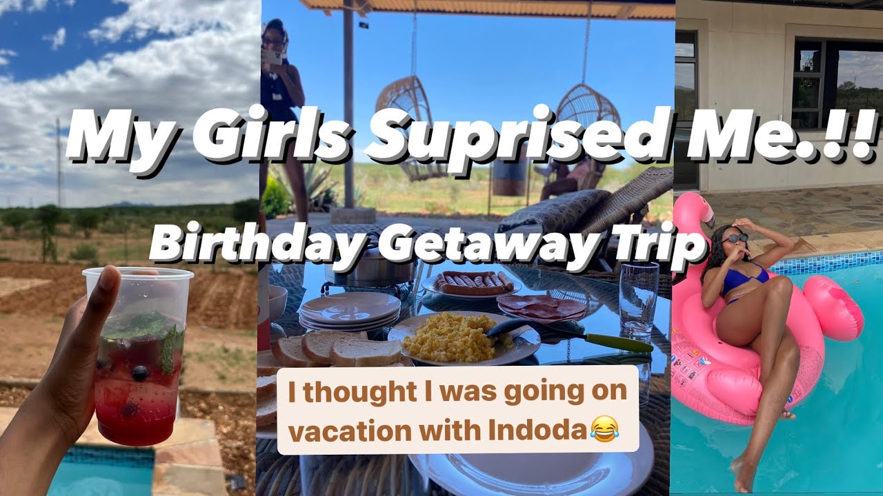 SURPRISE BIRTHDAY GETAWAY TRIP - YouTube