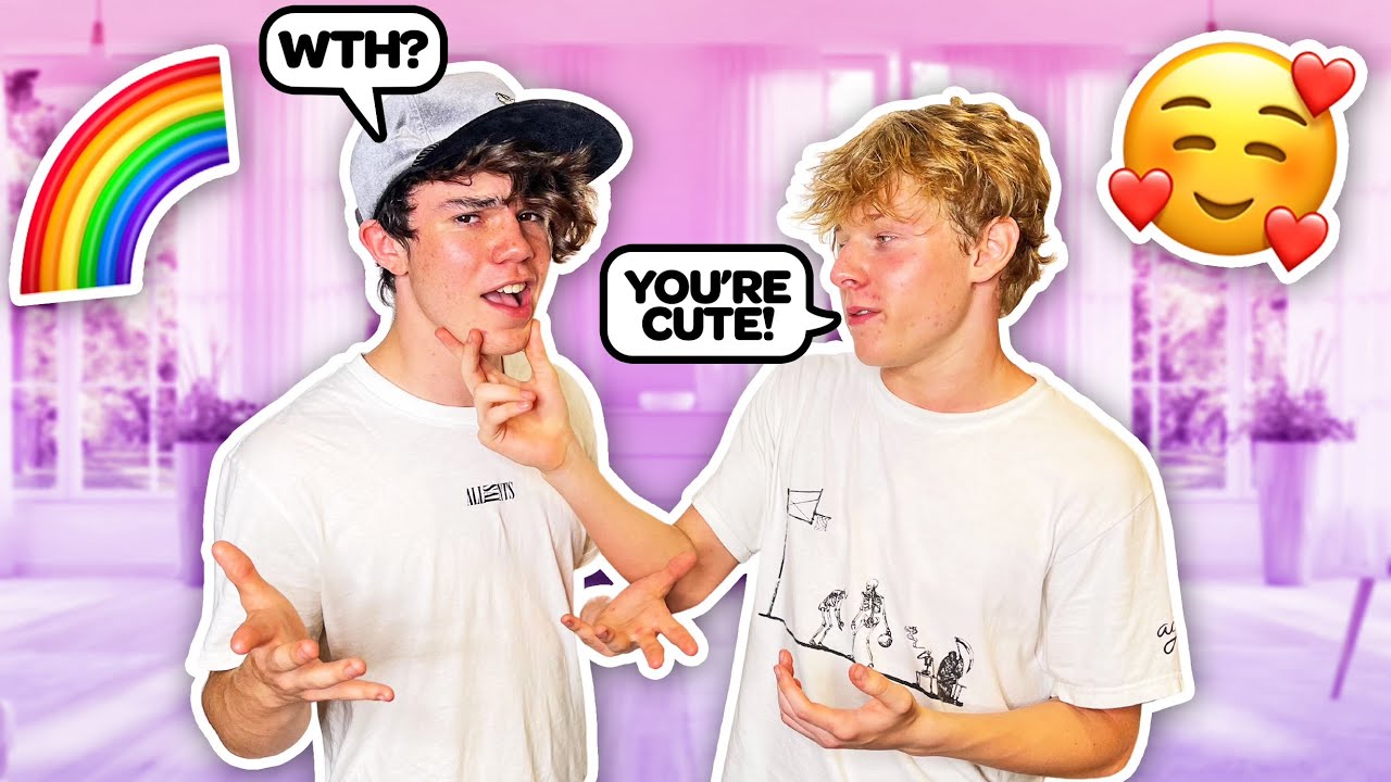 Calling My Best Friend "CUTE" To See How He Reacts! |Lev Cameron - YouTube