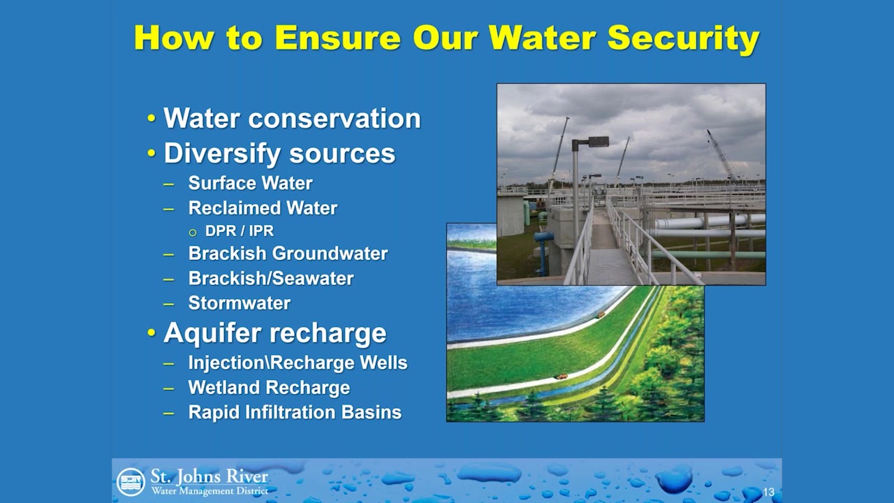 Webinar--A Deeper Dive into the District’s Core Missions: Water Supply ...