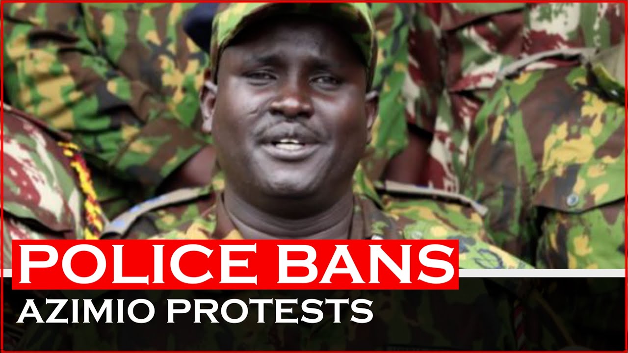 NEWS IN; Blow to Raila As Police Bans Azimio Protest| News54 - YouTube
