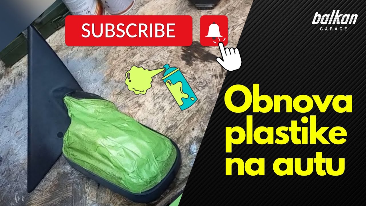 Kako obnoviti plastike na autu.@balkangarage - YouTube