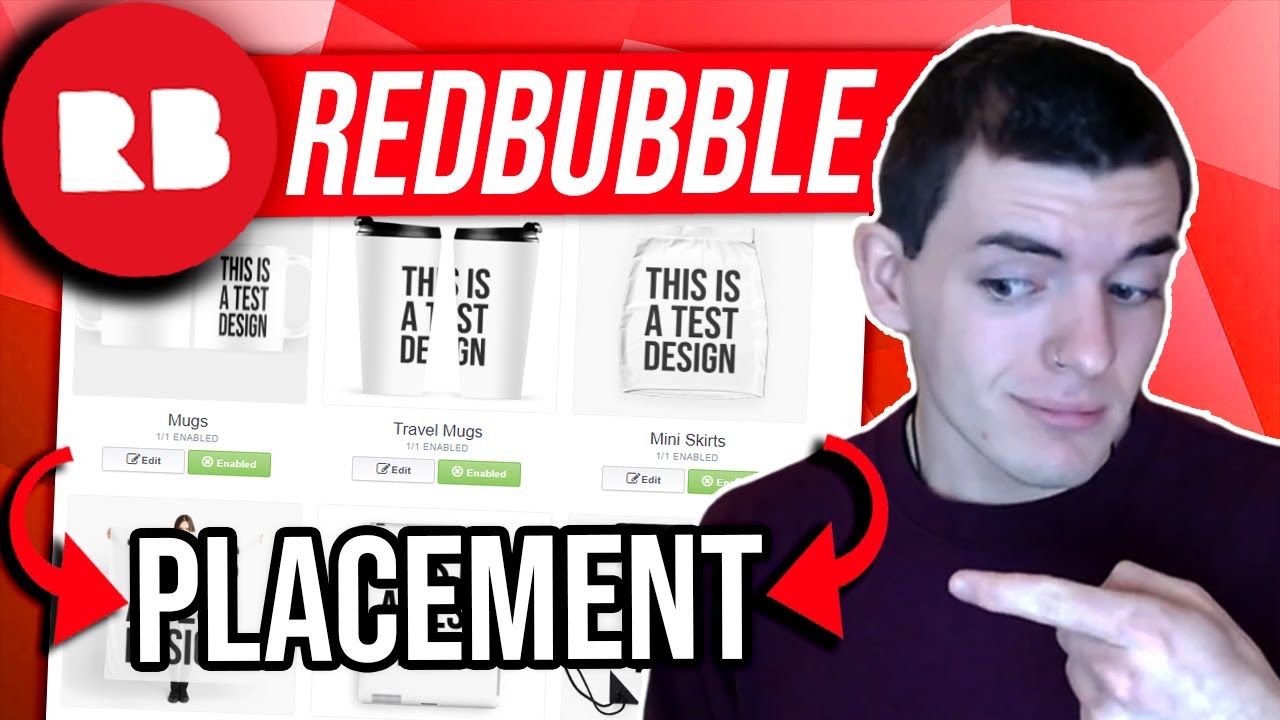 My Redbubble Design Placement Process (ALL PRODUCTS!!) - Redbubble ...