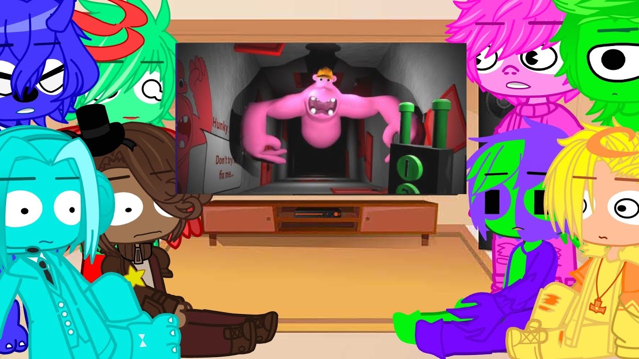 Garten of Banban React To Meeting with Hunky Jake II Gacha Club II ...