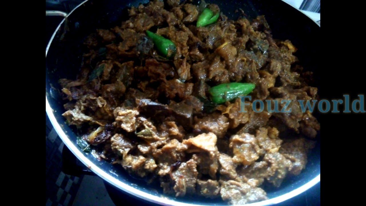 കുരുമുളകിട്ട ബീഫ് ഫ്രൈ, Beef pepper fry - YouTube