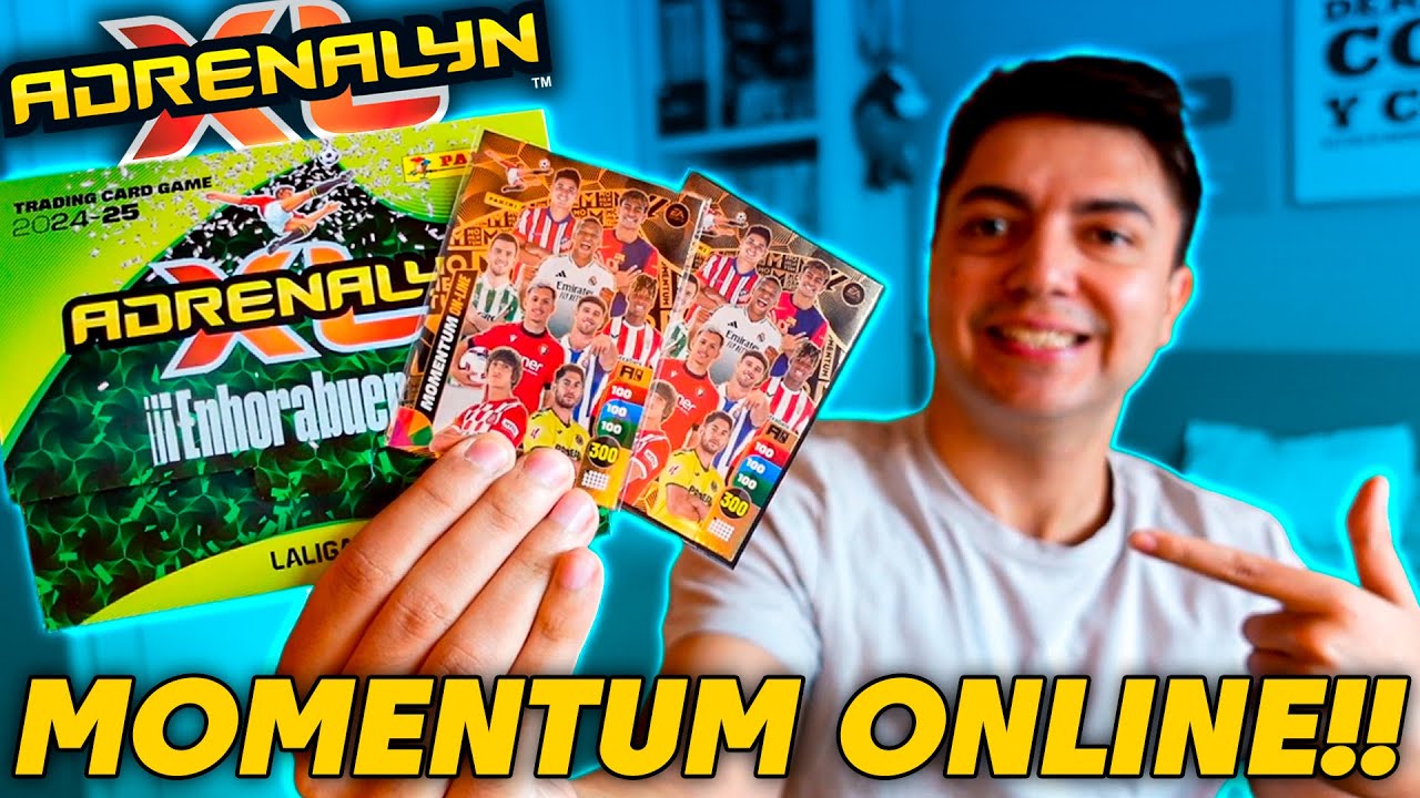 YA HA LLEGADO la MOMENTUM ONLINE ADRENALYN XL 2024-25 - YouTube