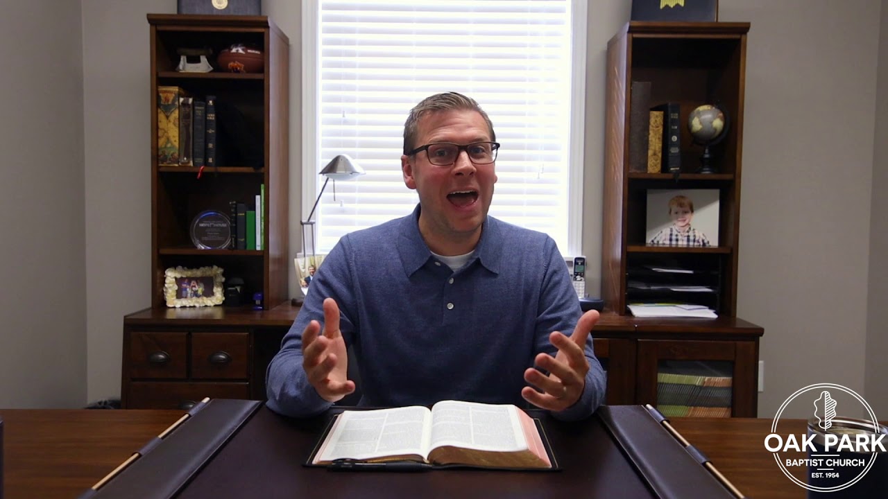 Pastor Chase's Weekly Update - Week 5 - YouTube