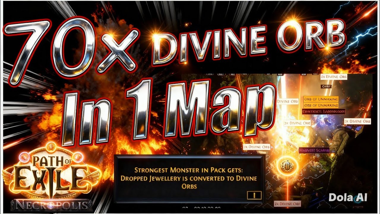 I finally get divine orb devoted !! POE 3.24 NECROPOLIS - YouTube