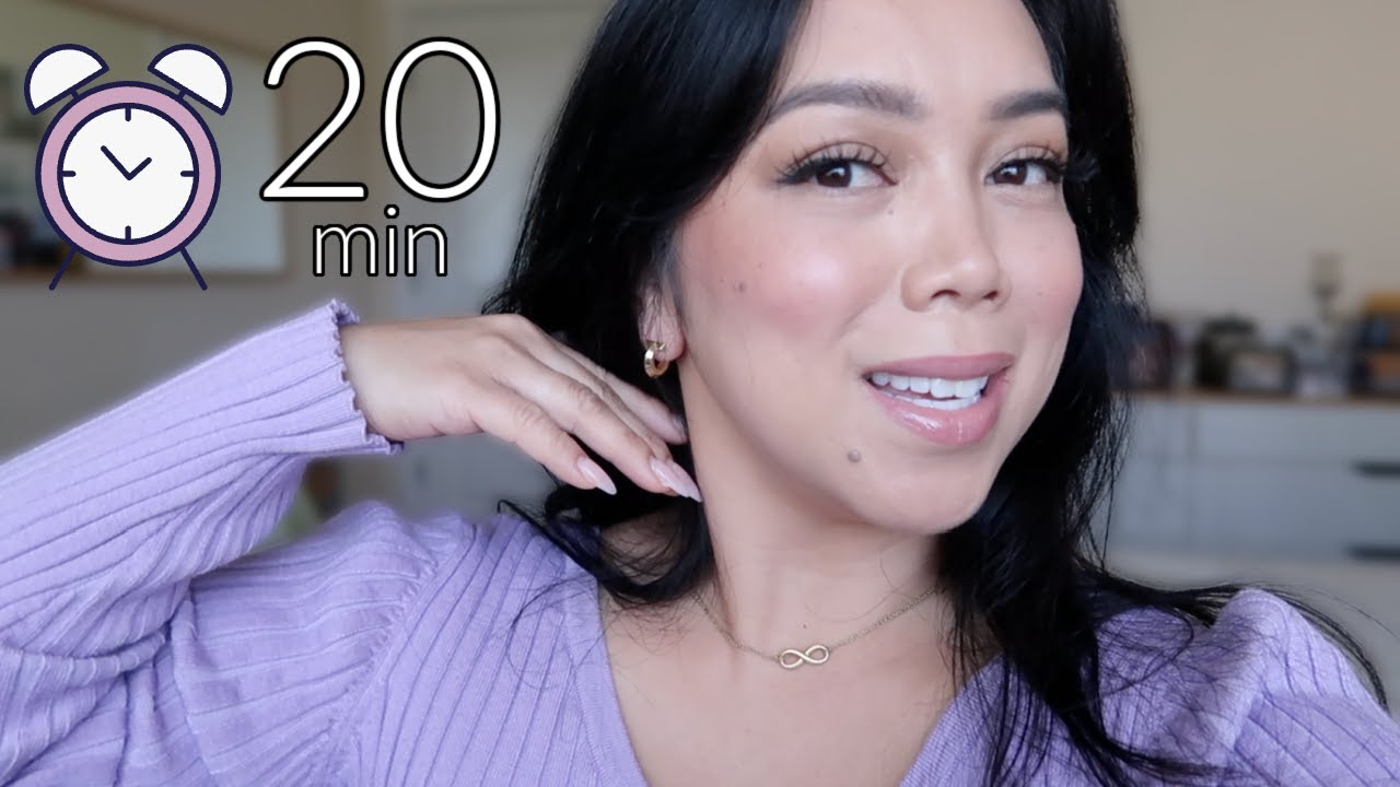 Glowy Fresh Makeup in under 20 minutes - @itsJudysLife - YouTube