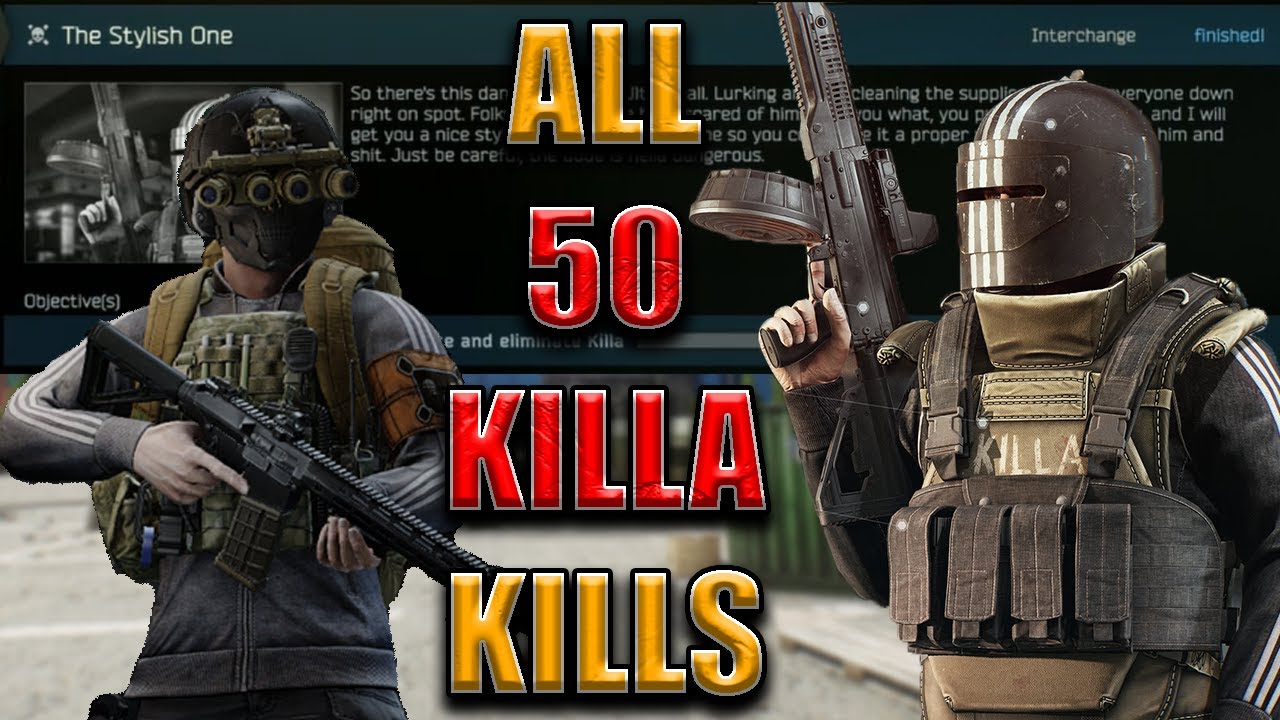 .14 Killa Kill Tracksuit Montage - Escape from Tarkov - YouTube