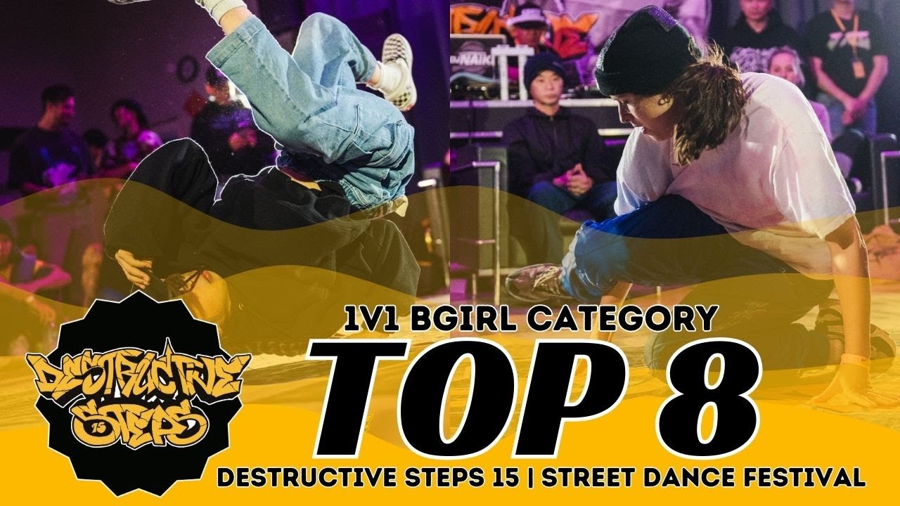 Sui (AUS) vs Raygun (AUS) | TOP8 | 1V1 BGIRL | DESTRUCTIVE STEPS 15 ...