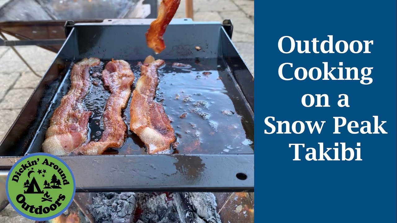 Snow Peak Takibi Cooking Options - YouTube