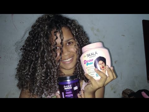 Minha rotina de cabelo loiro aí pra vocês!❤️