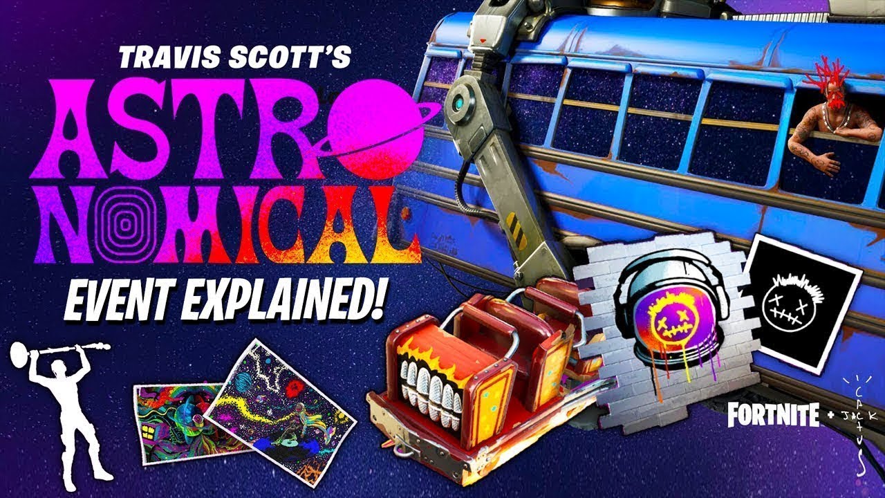 Fortnite *Travis scott*(Astro Nomical *leaks*) - YouTube