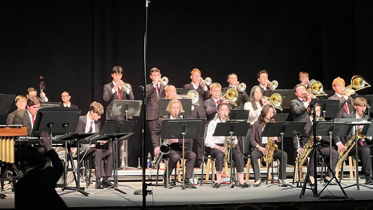Niceville High School Jazz One Big Band- Malaga by Bill Holman- Jazz ...