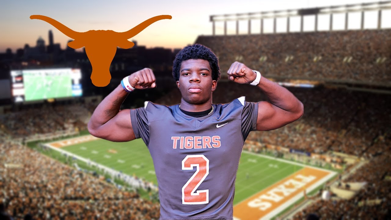 Who is Jerrick Gibson? Texas Football's Next 4 Star NFL Type RB - YouTube