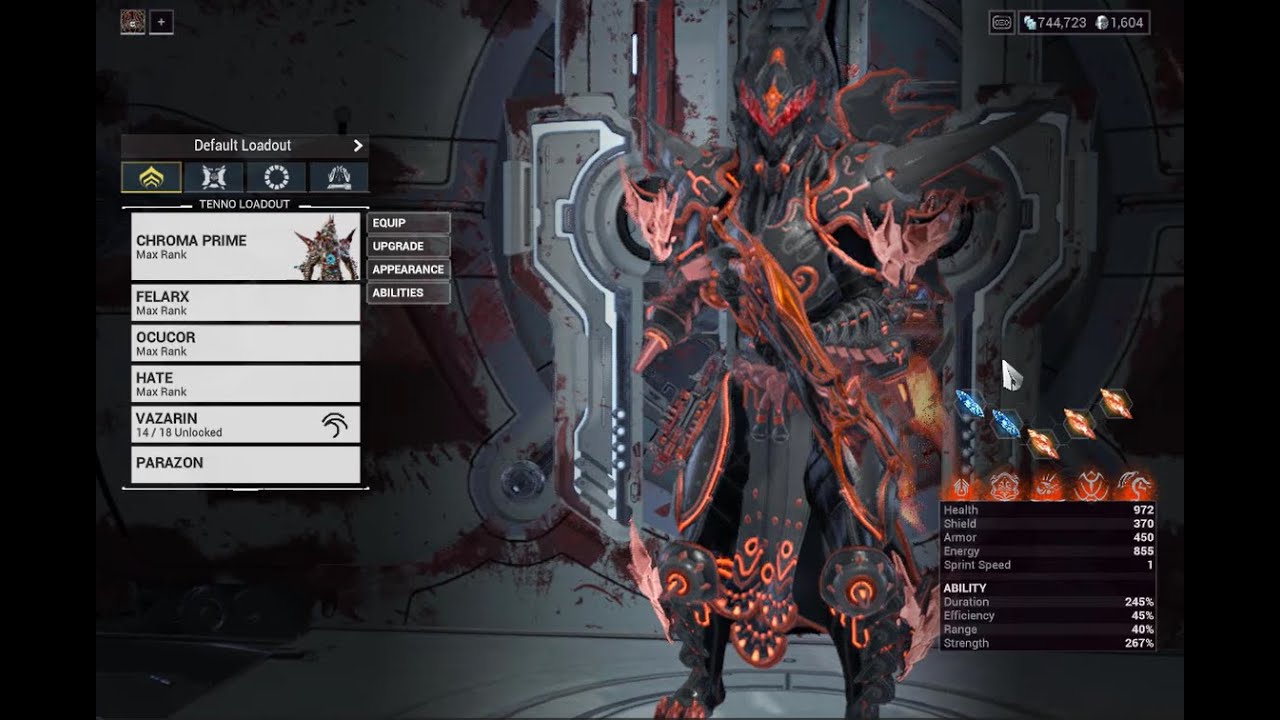 Chroma walking Steel Path with ocucor+Hate incarnon (Build Chroma 2024 ...