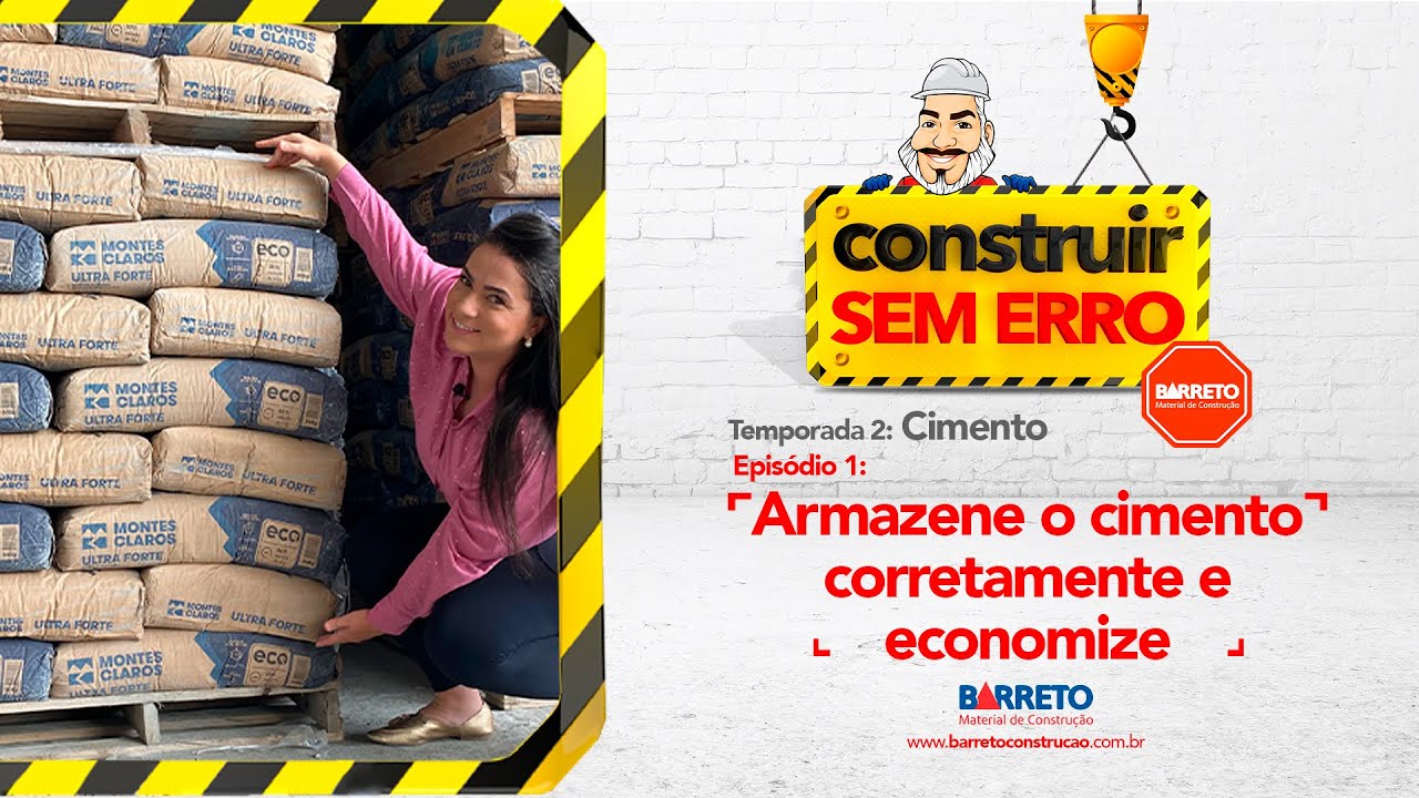 T2: Ep1 - Como armazenar o Cimento corretamente | Construir Sem Erro ...