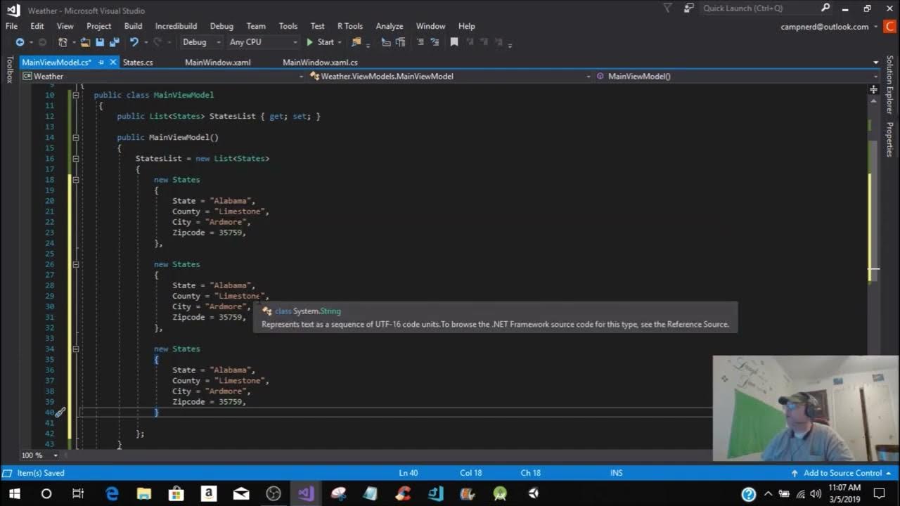 Basic MVVM with Combobox in WPF - YouTube