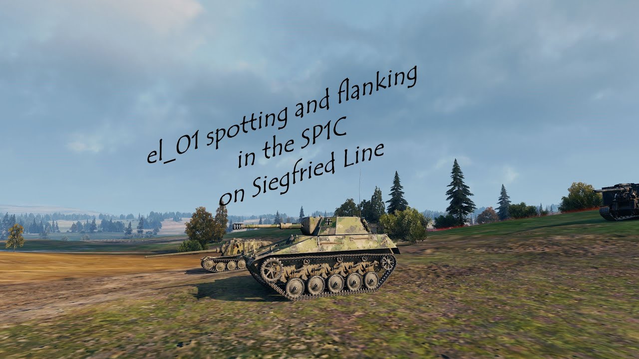 el_01 in the SP1C on Siegfried Line - YouTube