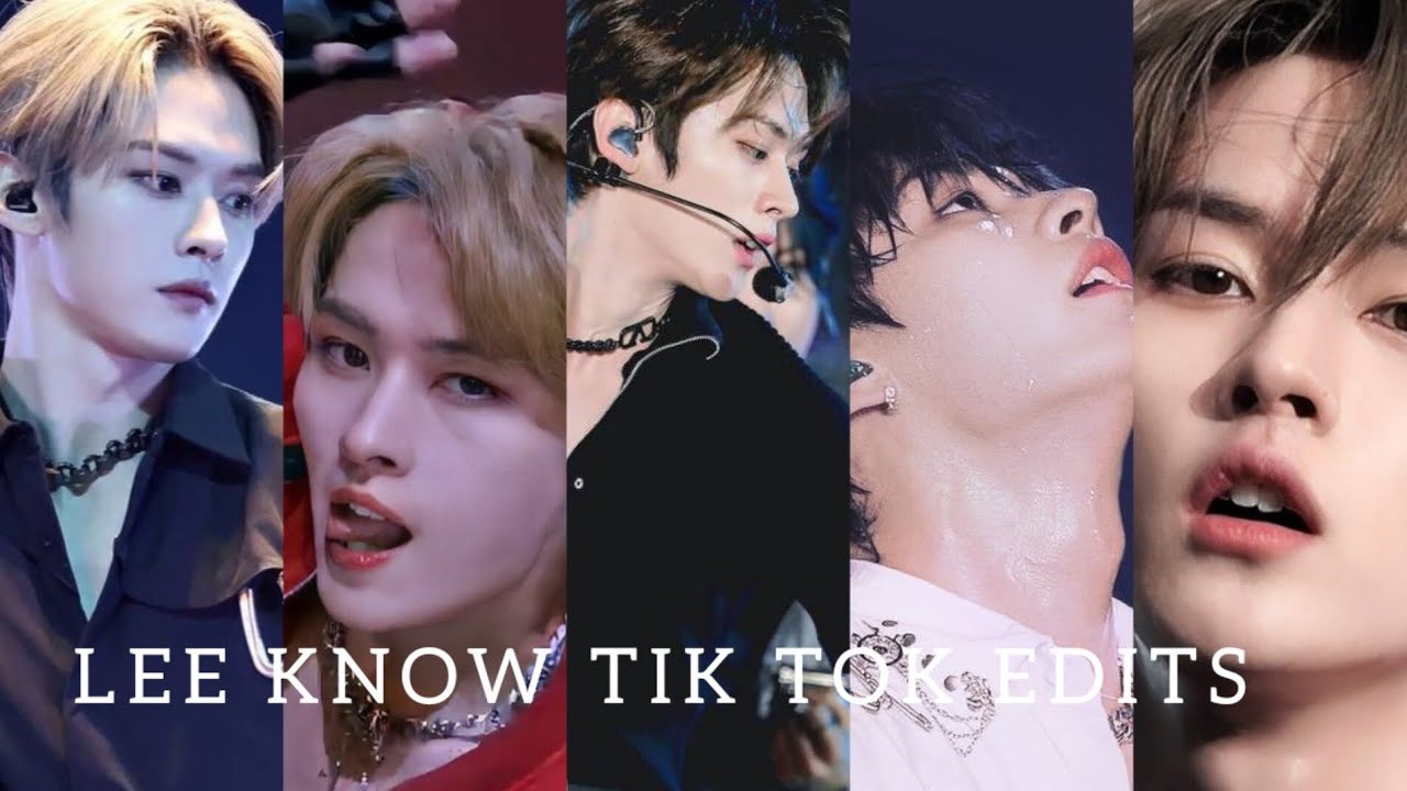 LEE MINHO TIKTOK EDITS (Lee know stray kids) - YouTube