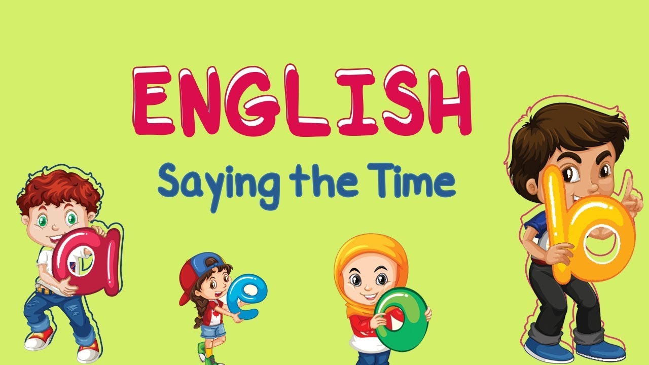 English | Saying the Time - YouTube