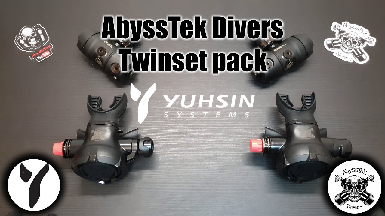 ABYSSTEK DIVERS TWINSET PACK BY YUHSIN SYSTEMS - YouTube