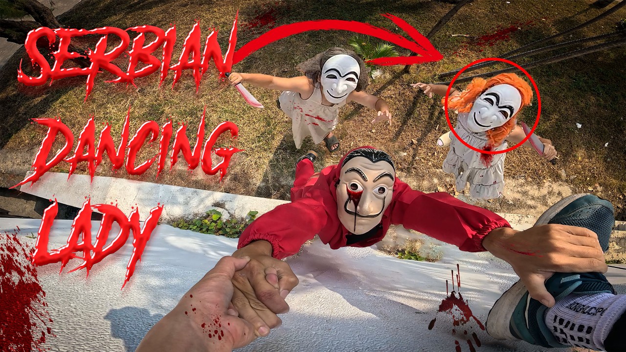 MONEY HEIST vs SERBIAN LADY DANCING ESCAPE IN REAL LIFE 27.0 (HORROR PARKOUR POV) - YouTube