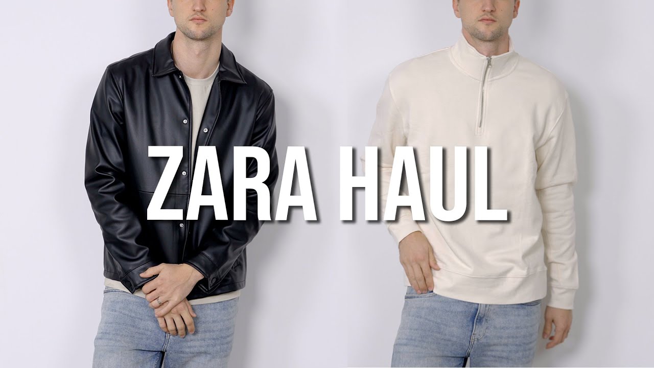 New Spring Zara Haul for Men | Men’s Outfit Inspiration - YouTube