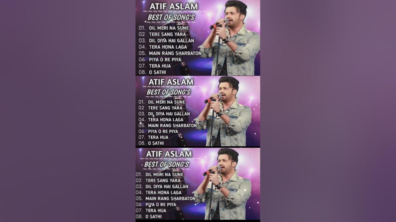 Atif Aslam 💞Best of Romantic song's💞 | sad song | jukebox Song hindi | Bollywood song (Love you ...